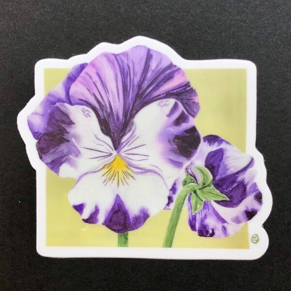 Pansy Decals - Etsy
