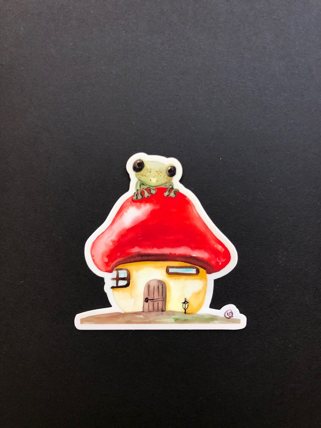 Frog Stickers, Cottage Core Stickers, Waterproof Frog Decals, Froggy ...