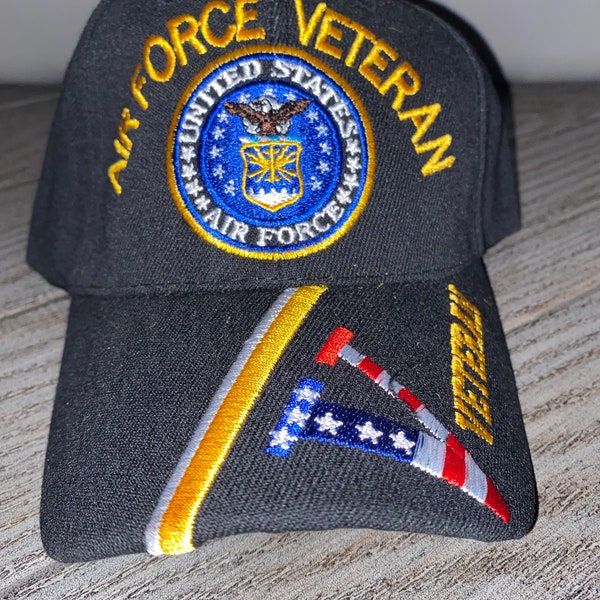 Air Force Veteran Hat - Etsy