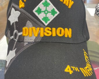 4th Infantry Division Hat - Etsy