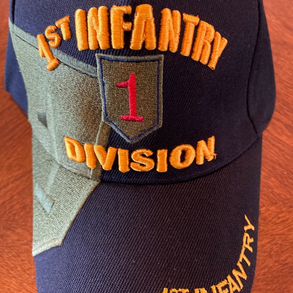 1st Infantry Division Hat - Etsy