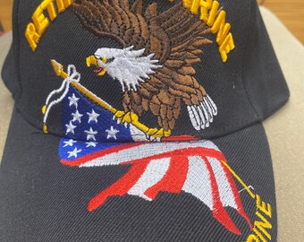 Retired Marine Hat - Etsy