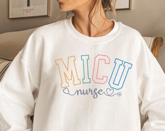 MICU Shirt Medical Intensive Care Unit Gift MICU Nurse - Etsy