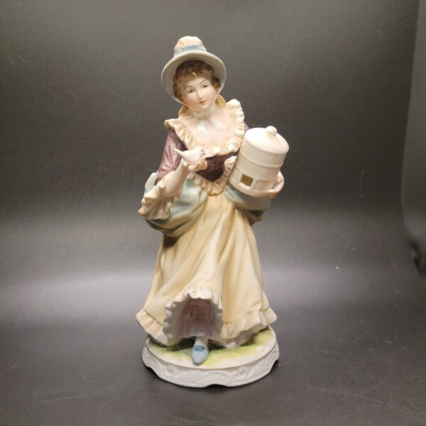 Lady Figurine - Etsy