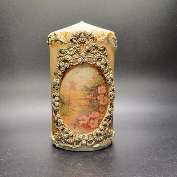 Victorian Candle - Etsy