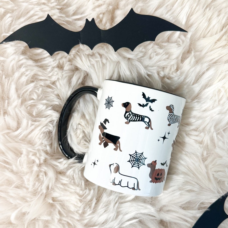 Halloween Cup Dachshund - Etsy