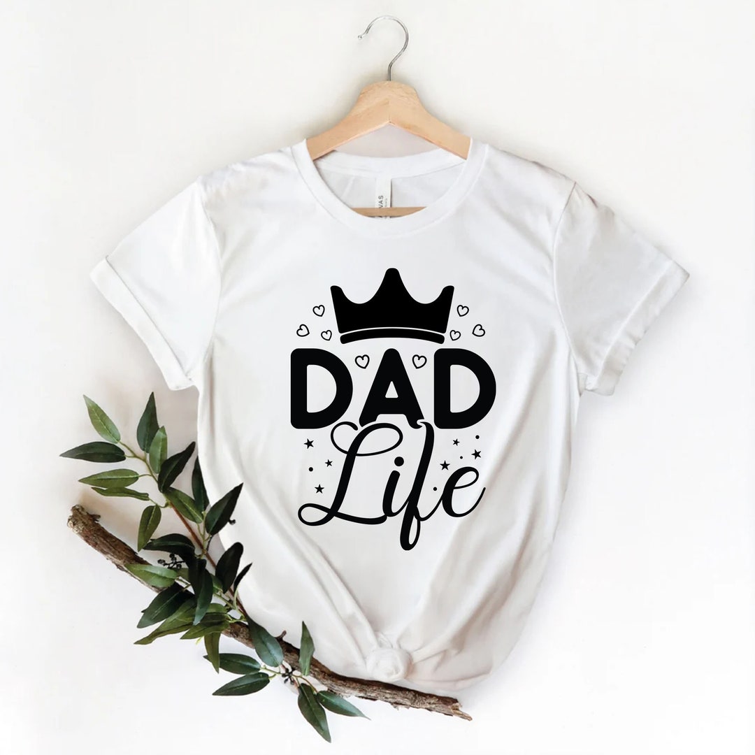 Dad Life T-shirt Gift for Father Classic Unisex Jersey Short - Etsy