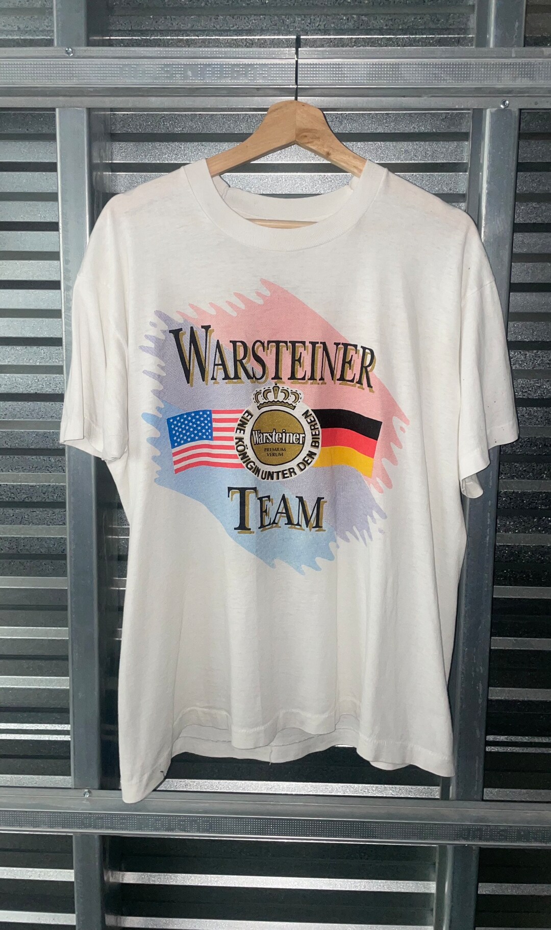Vintage Warsteiner Team Tee - Etsy