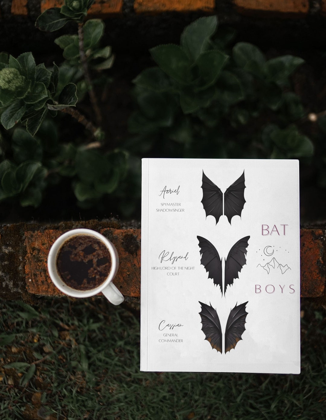 ACOTAR Journal Bat Boys A Court of Thorns and Roses Notebook - Etsy