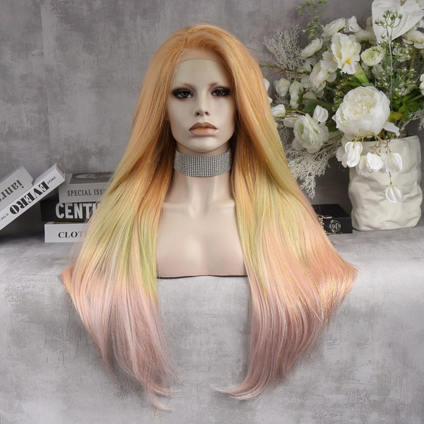 Tinsel Wig - Etsy