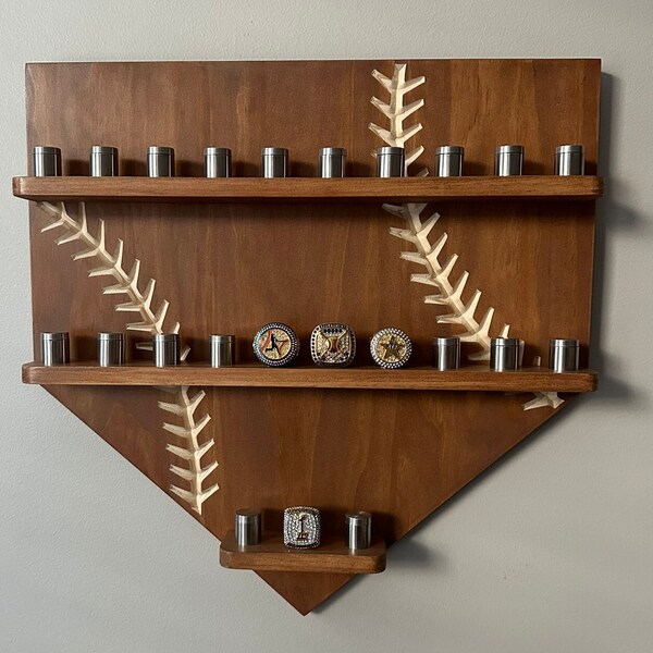 Baseball Ring Display - Etsy
