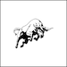 Charging Bull Vinyl Decal - Etsy