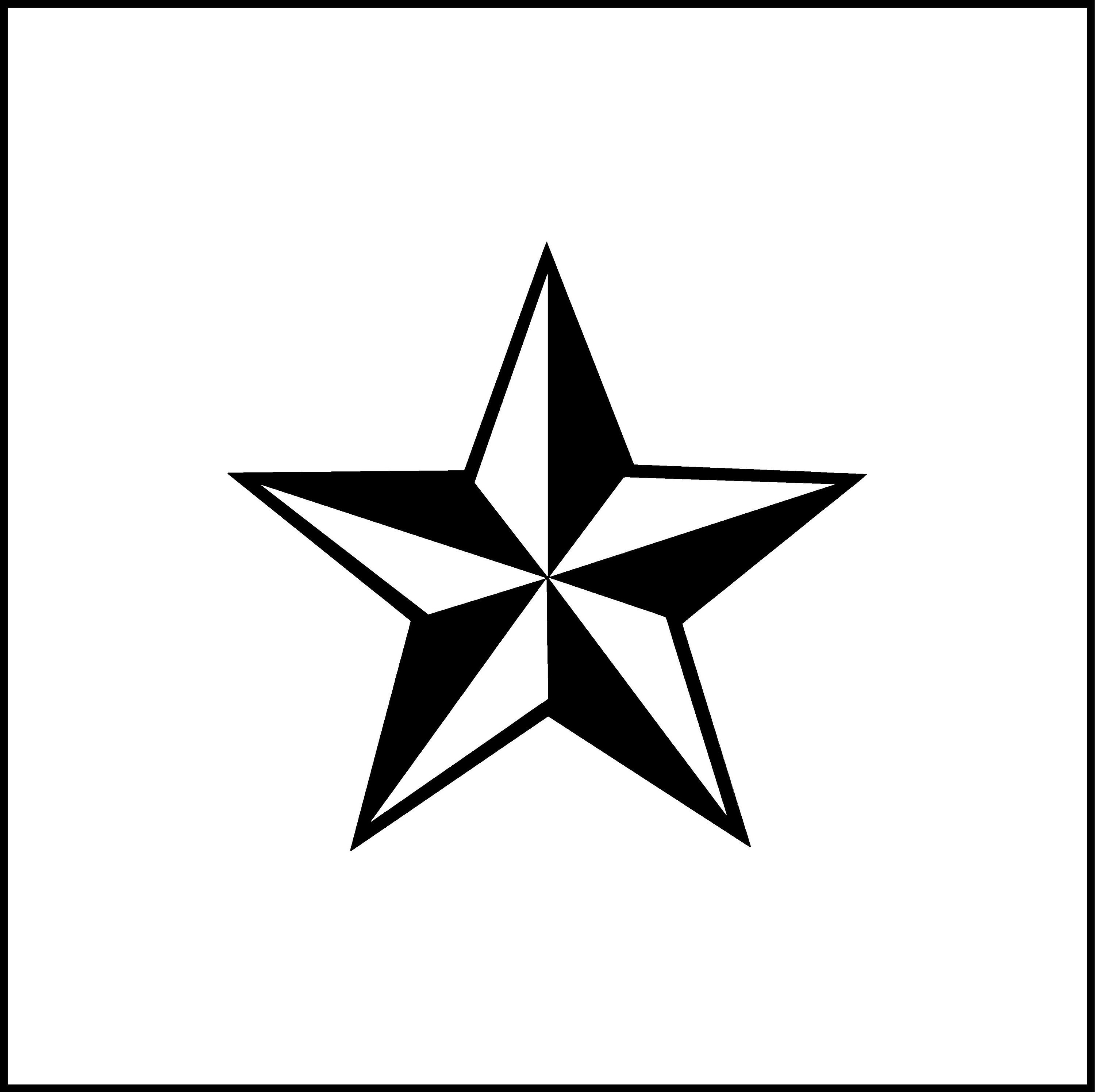 Nautical Star Symbol/logo Vinyl Decal - Etsy