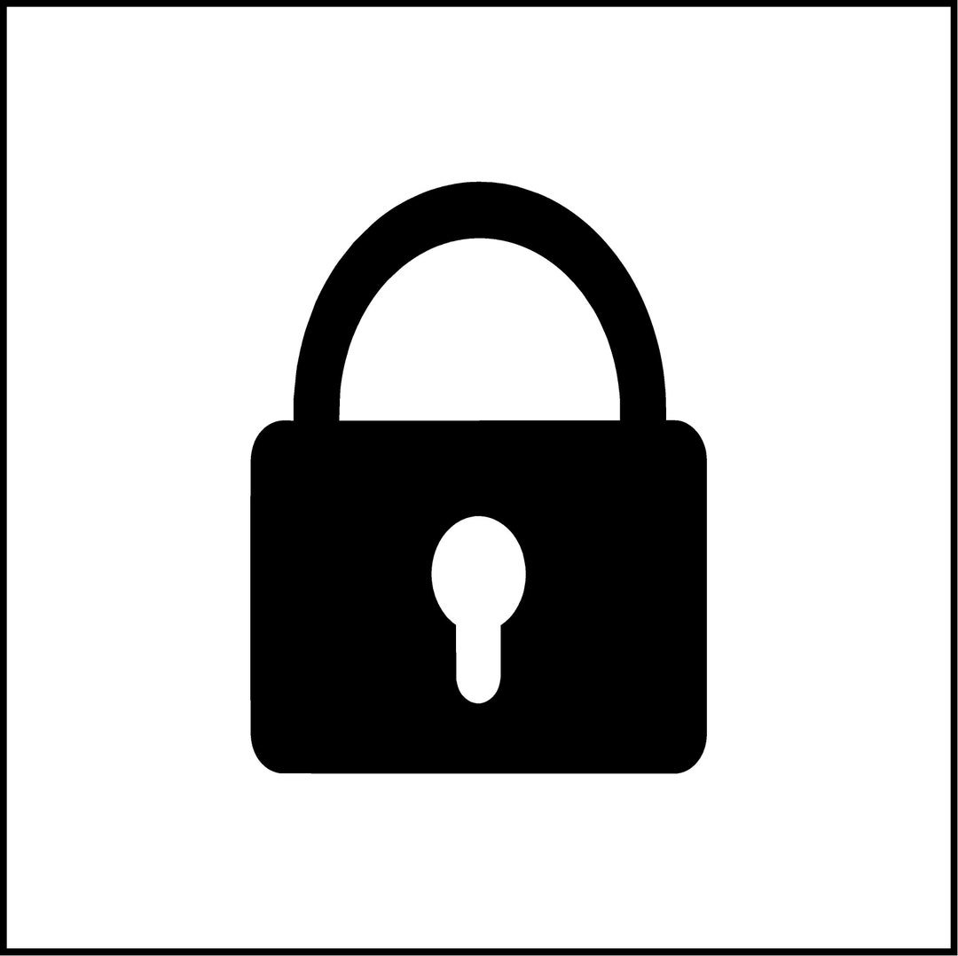 Locked Lock Vinyl Decal/sticker for Laptop/car/truck/rv/motorhome ...