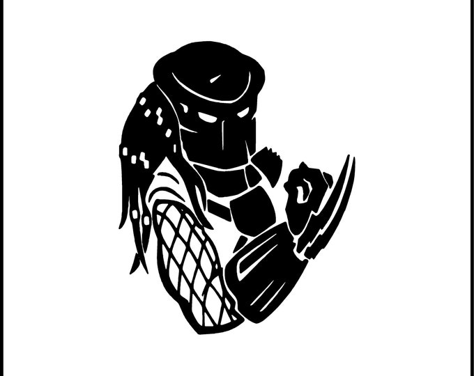 Xenomorph Abnormity Predator Alien -for-tat Silhouette Style Car ...