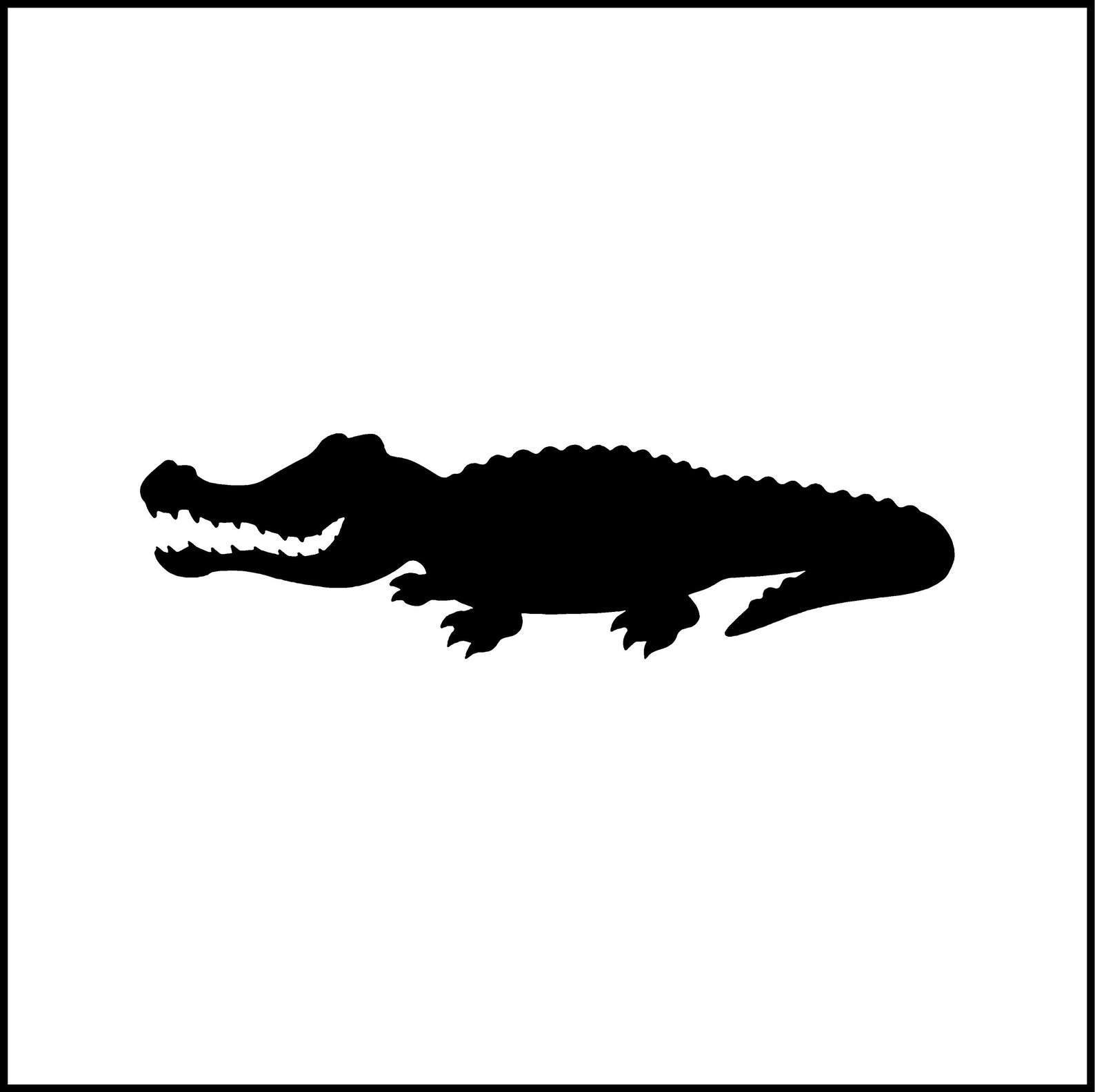 Alligator/crocodile Vinyl Decal/sticker for - Etsy