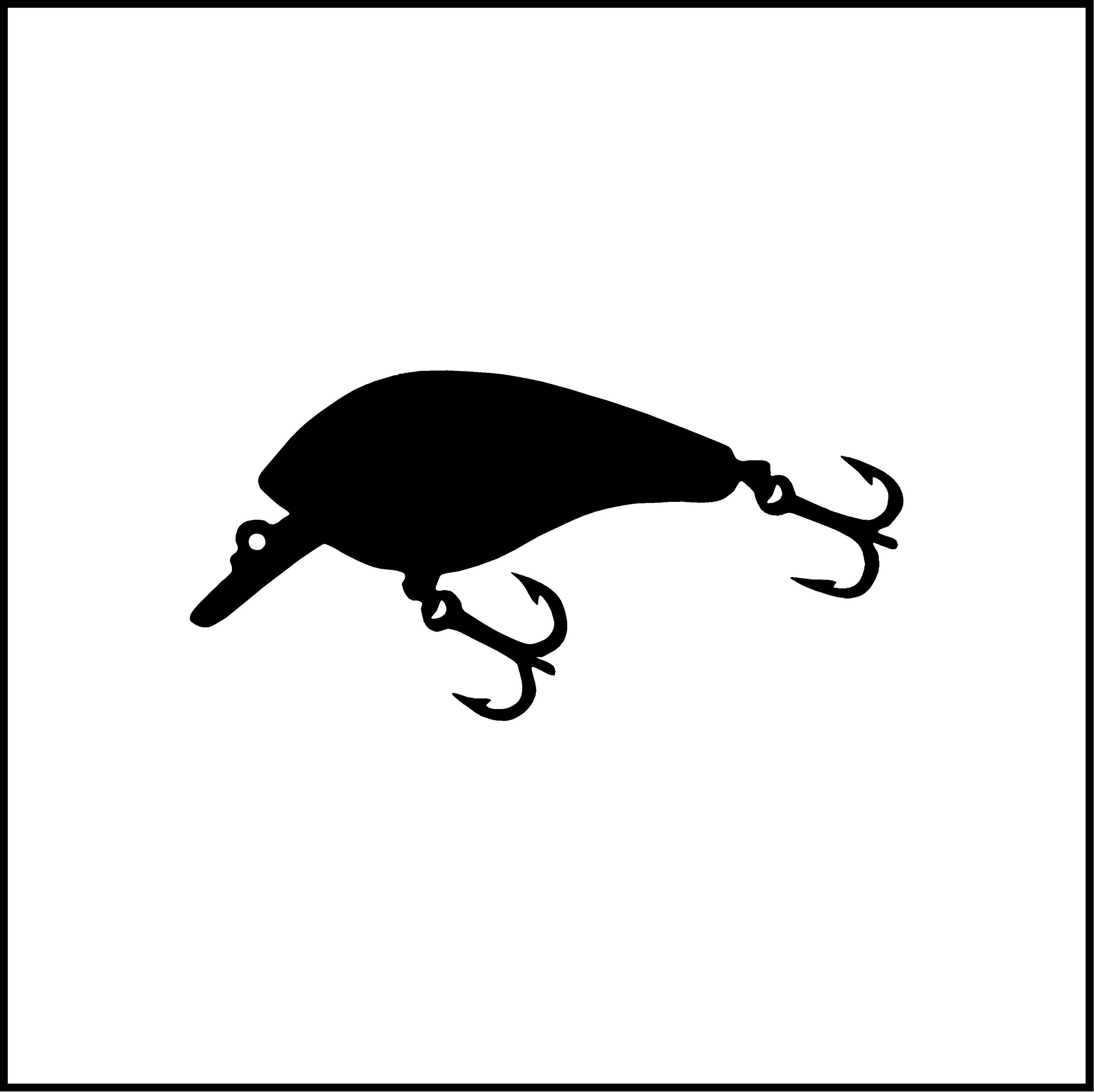 Fishing Lure Vinyl Decal/sticker for - Etsy