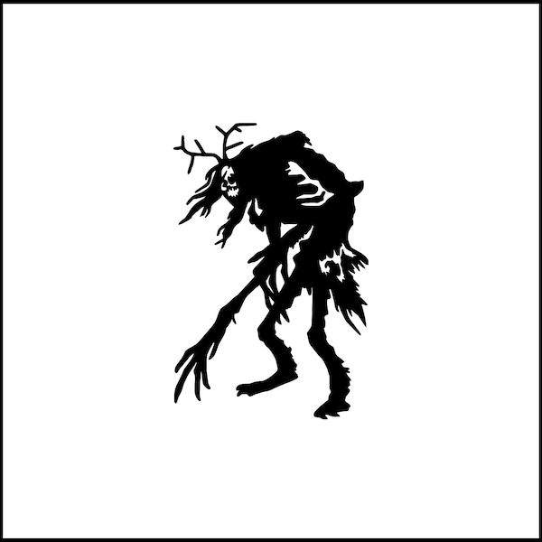 Car Wendigo Decal - Etsy