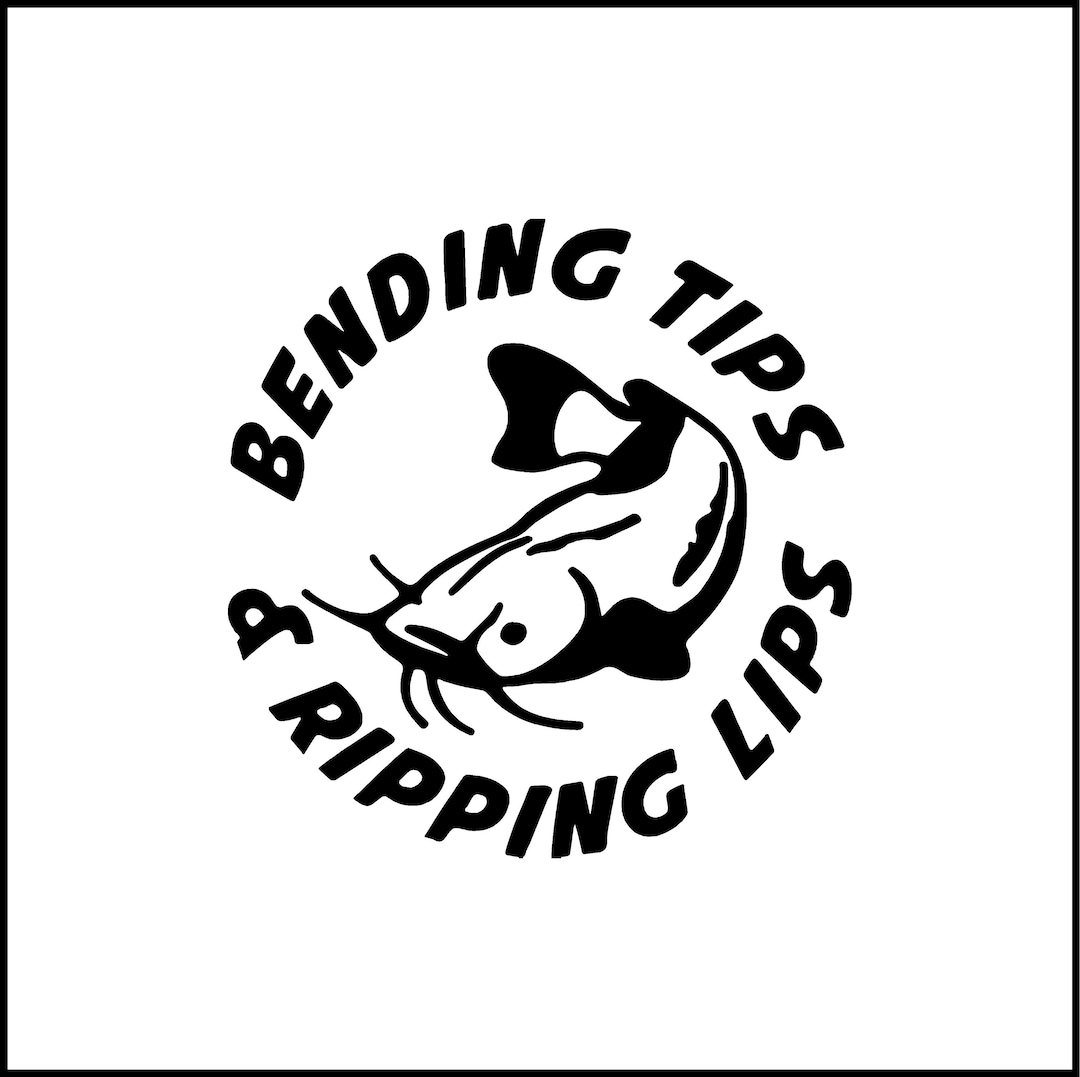 Bending Tips and Ripping Lips Fishing Vinyl Decal - Etsy