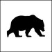 Grizzly Bear Vinyl Decal/sticker for Laptop/car/truck/rv/motorhome ...