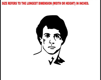 Rocky Balboa Decal - Etsy