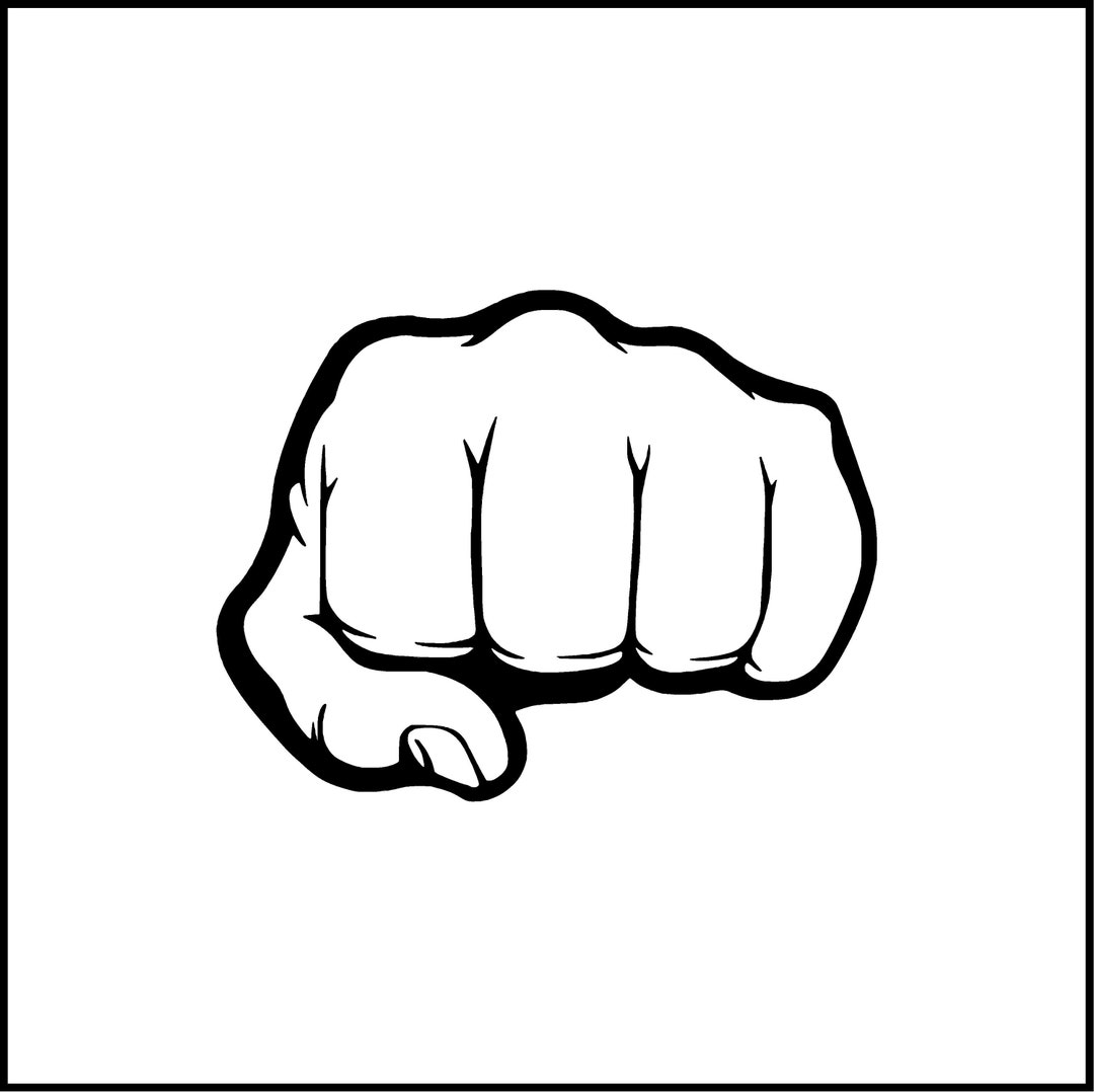 Fist Bump Pound It Vinyl Decal/sticker for Laptop/car/truck/rv ...