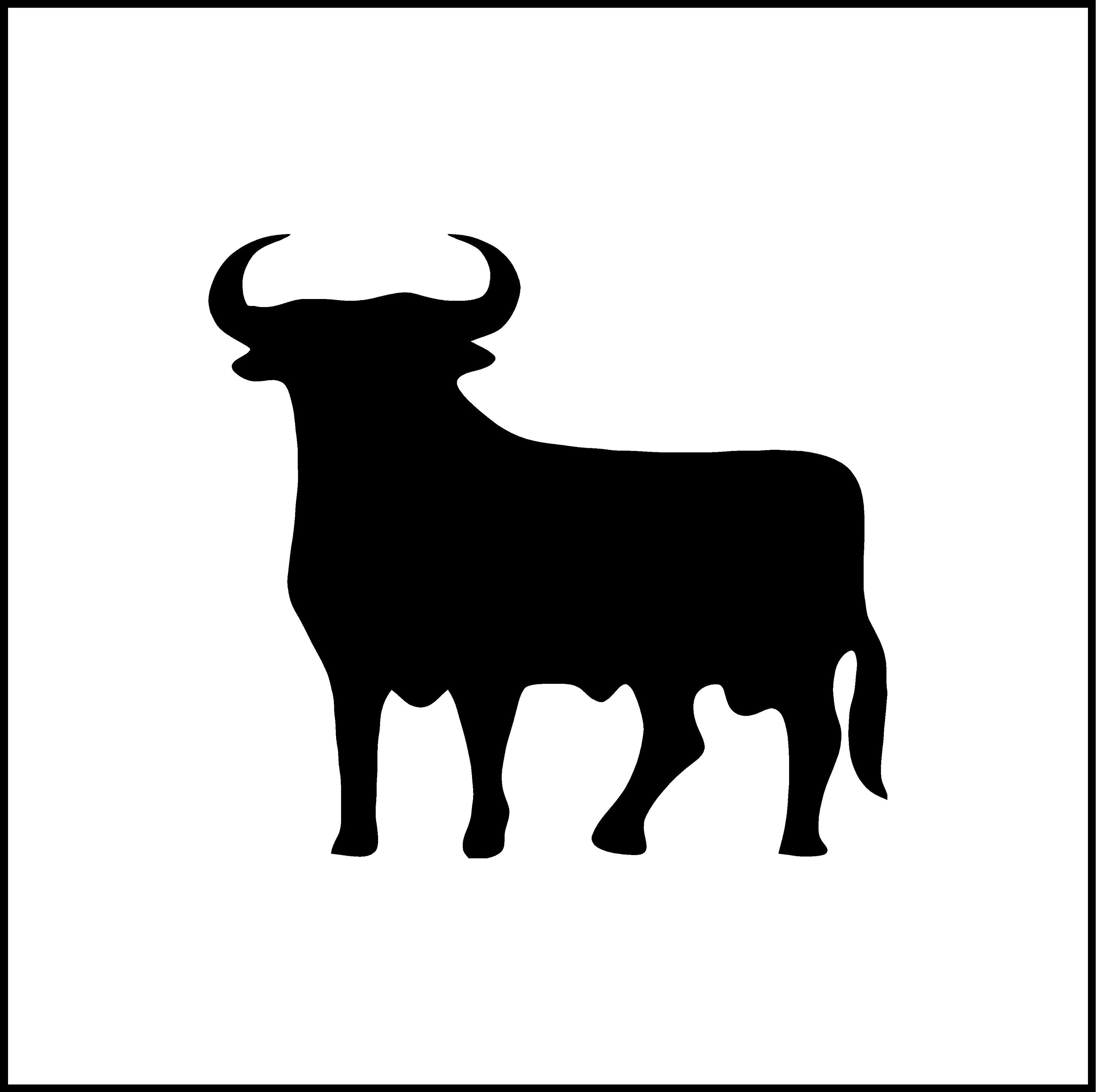 Bull Standing Vinyl Decal/sticker for - Etsy