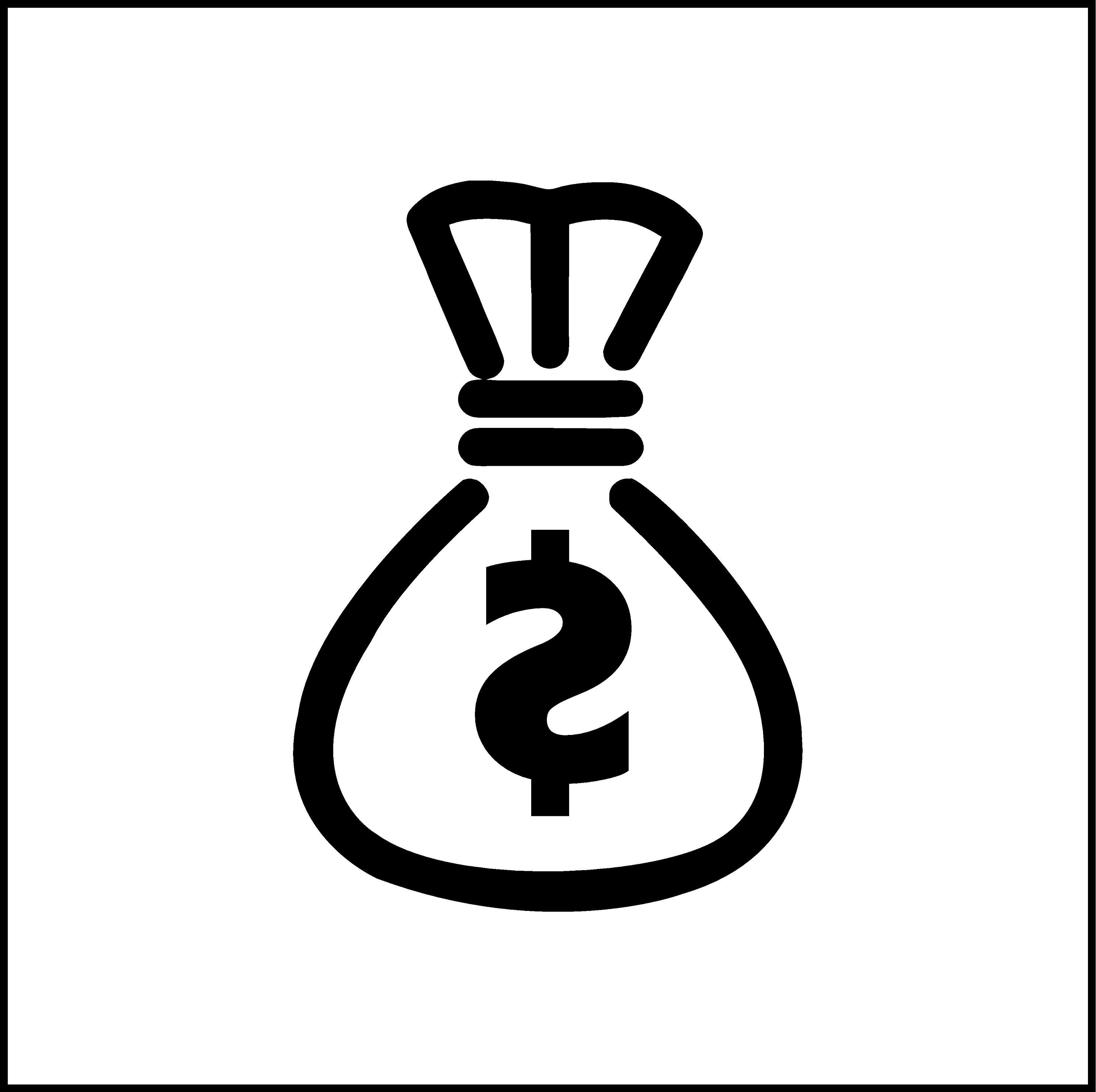 Money Bag Vinyl Decal/sticker for - Etsy