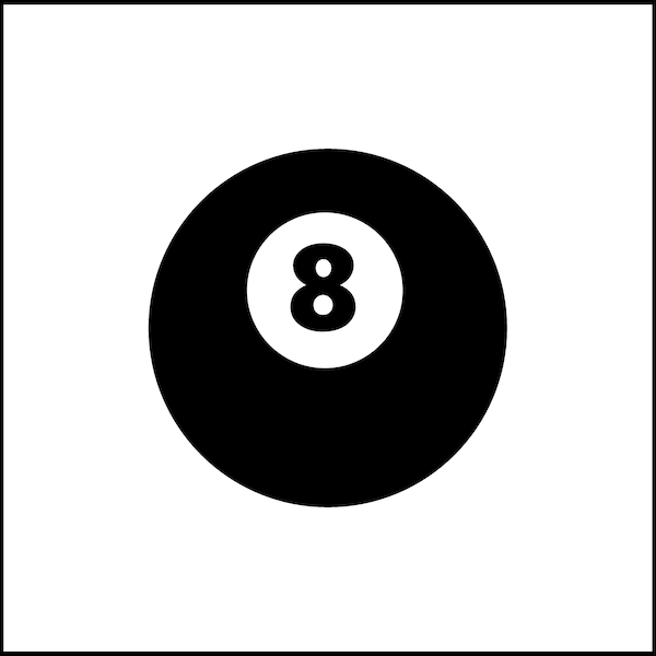 8 Ball Decal - Etsy