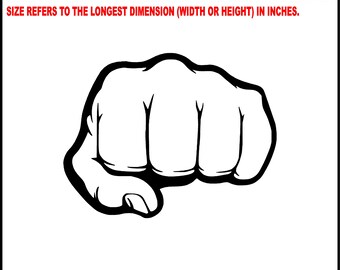 Fist Bump Car Decal - Etsy