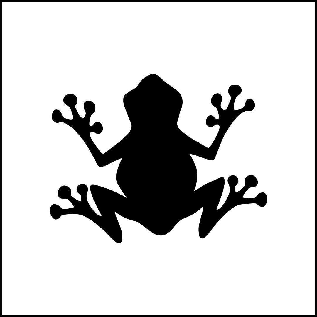 Frog Vinyl Decal/sticker for Laptop/car/truck/rv/motorhome/windows - Etsy