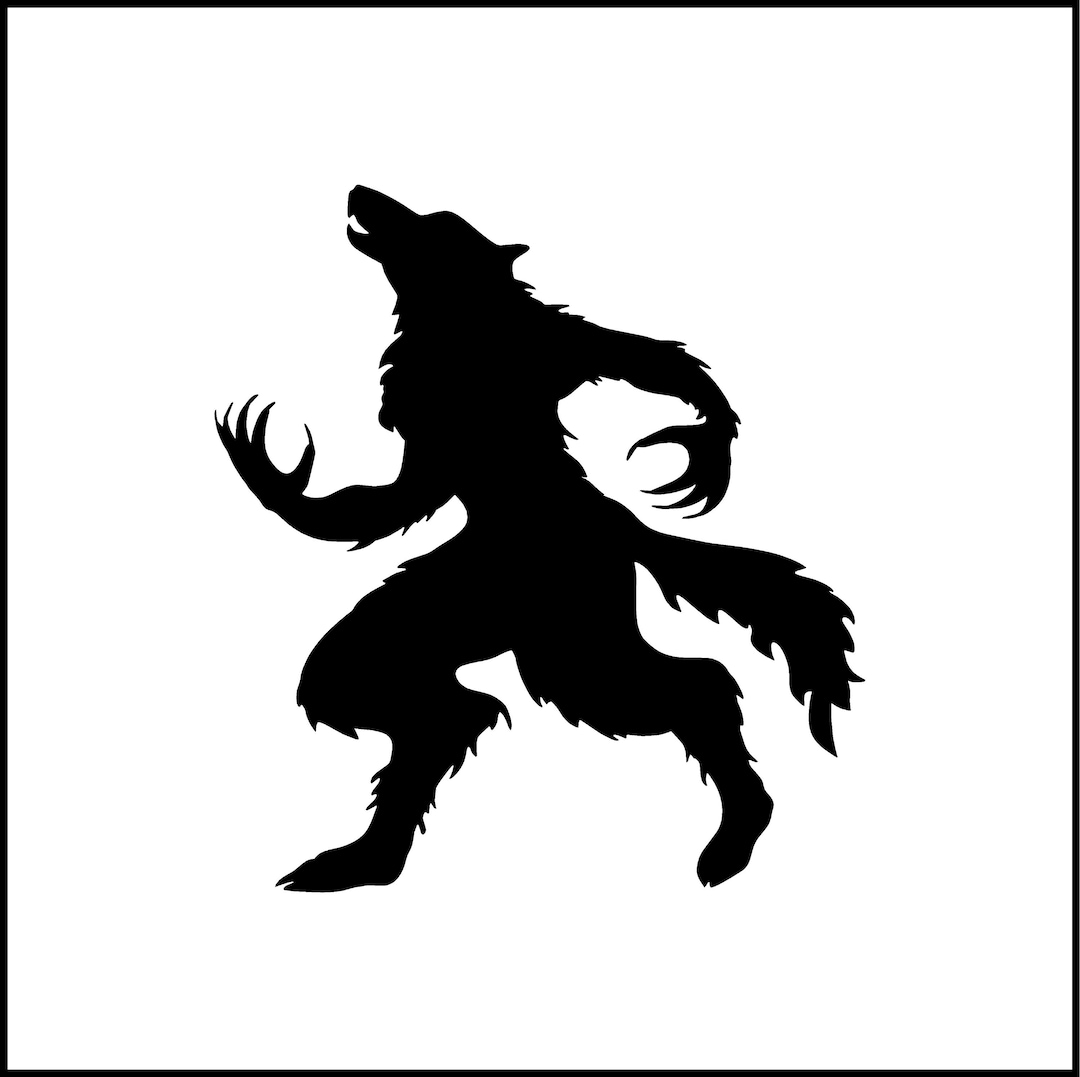 Werewolf Full Body Vinyl Decal/sticker for Laptop/car/truck/rv ...