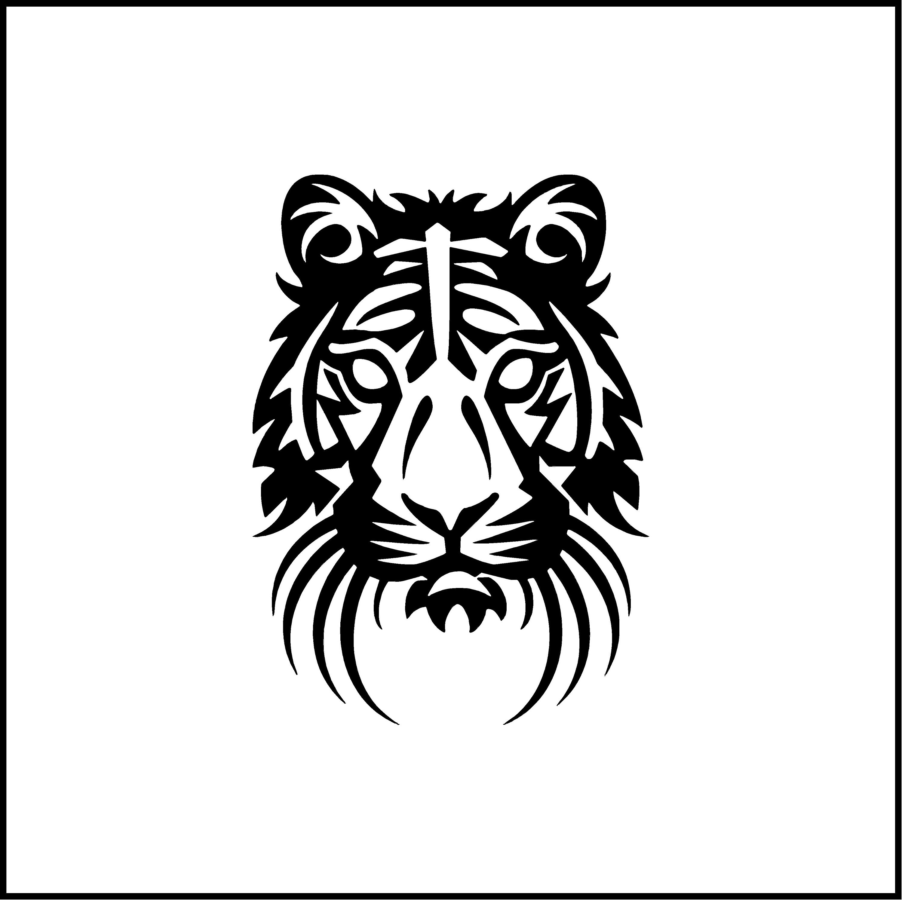 Tiger Head/face Vinyl Decal/sticker for - Etsy