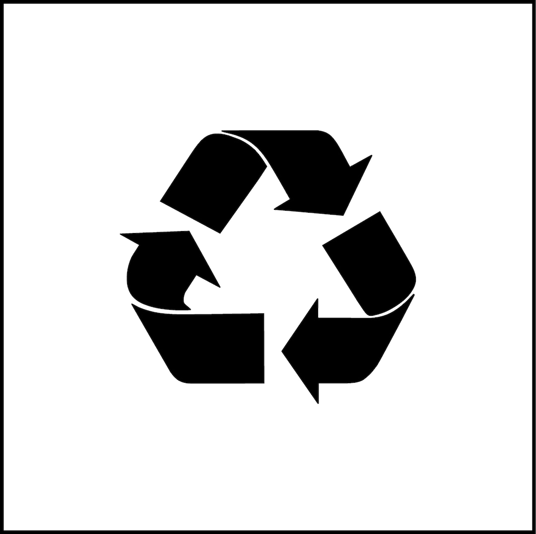 Recycling Symbol Vinyl Decal/sticker for Laptop/car/truck/rv/motorhome ...