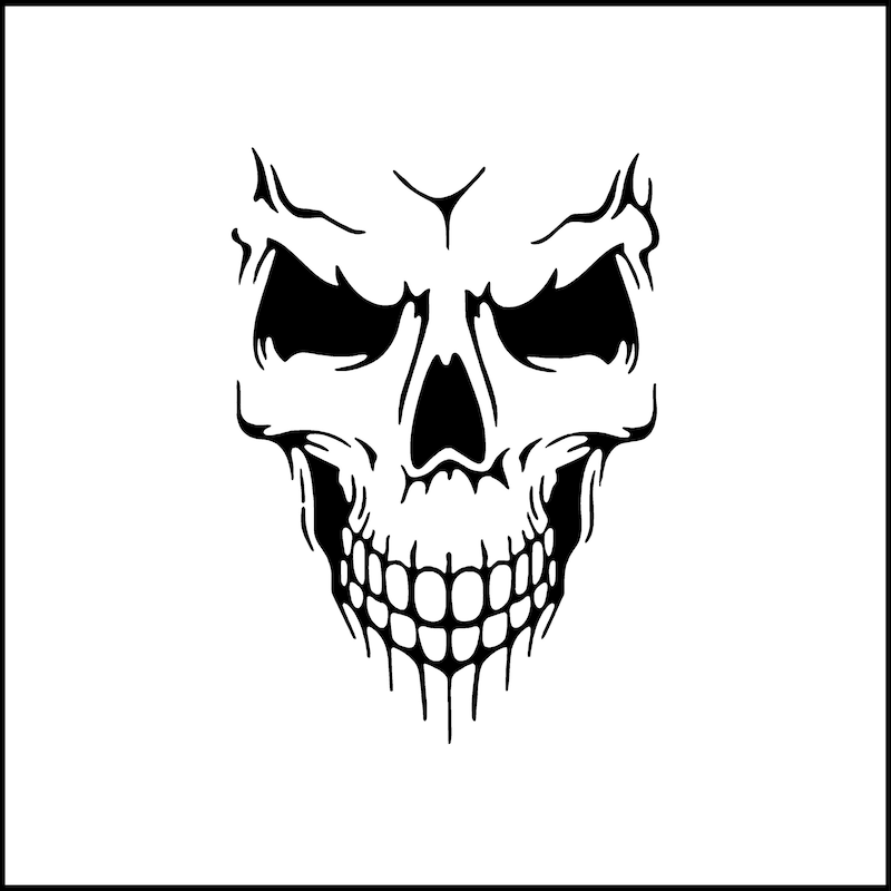 Scary Window Decal - Etsy