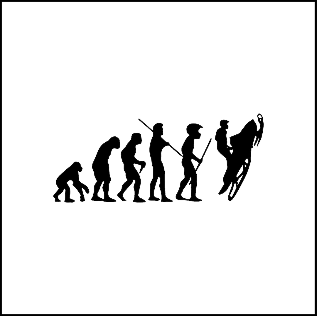 Evolution Man to Sledding/snowmobile Funny Vinyl Decal - Etsy