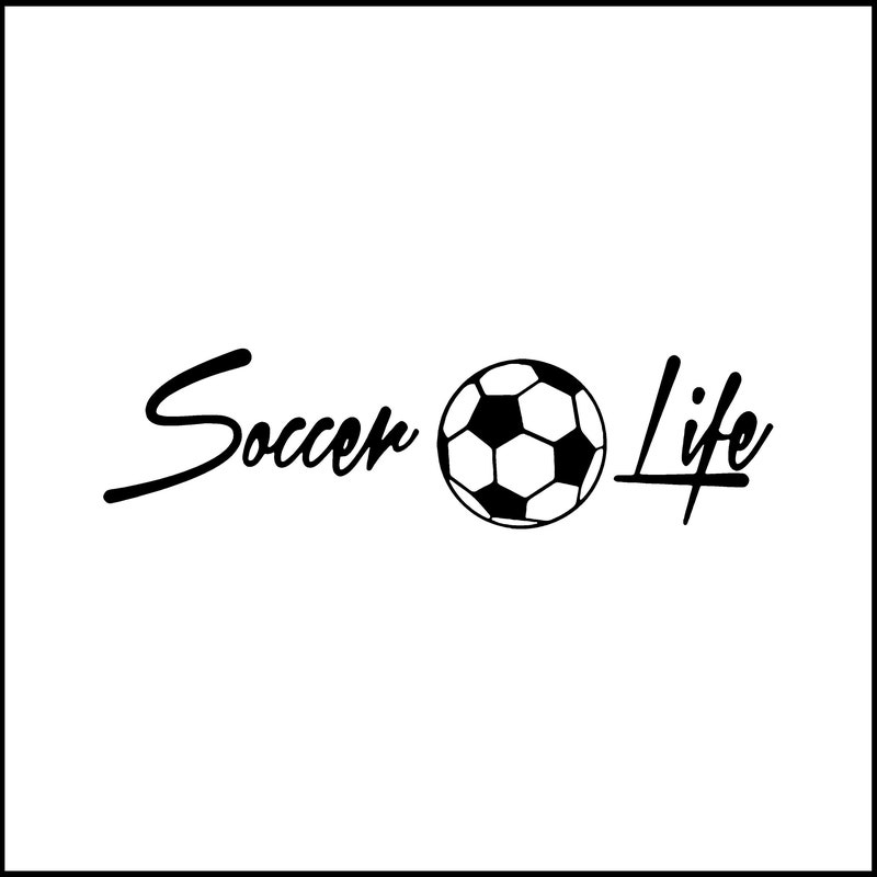 Soccer Decal - Etsy