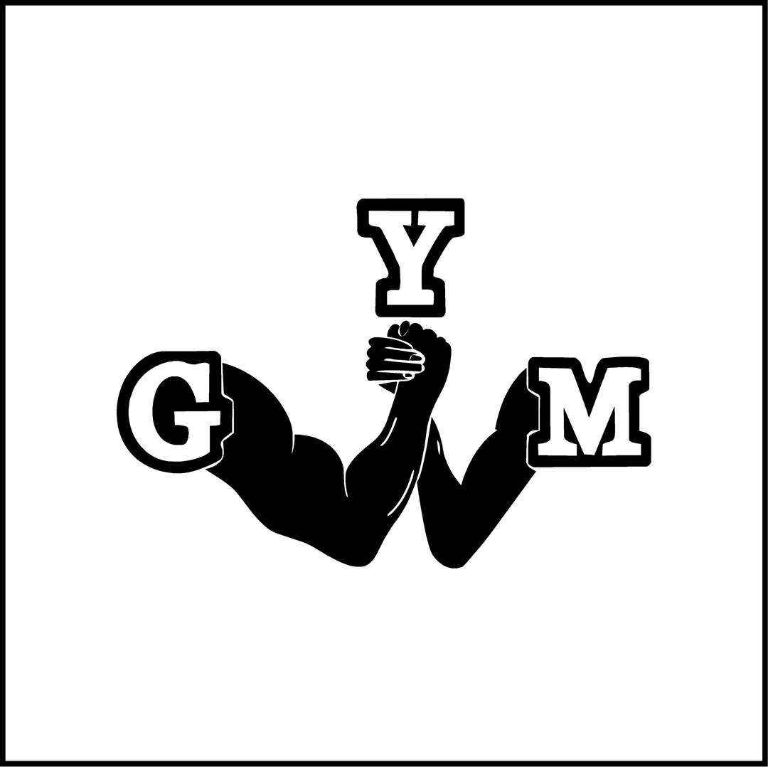Gym Workout Fitness Vinyl Decal - Etsy