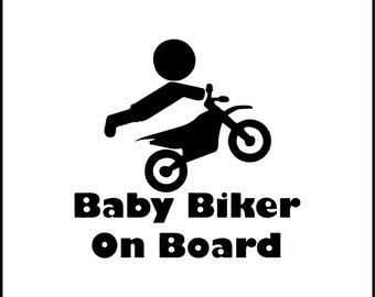 Moto Baby on Board - Etsy
