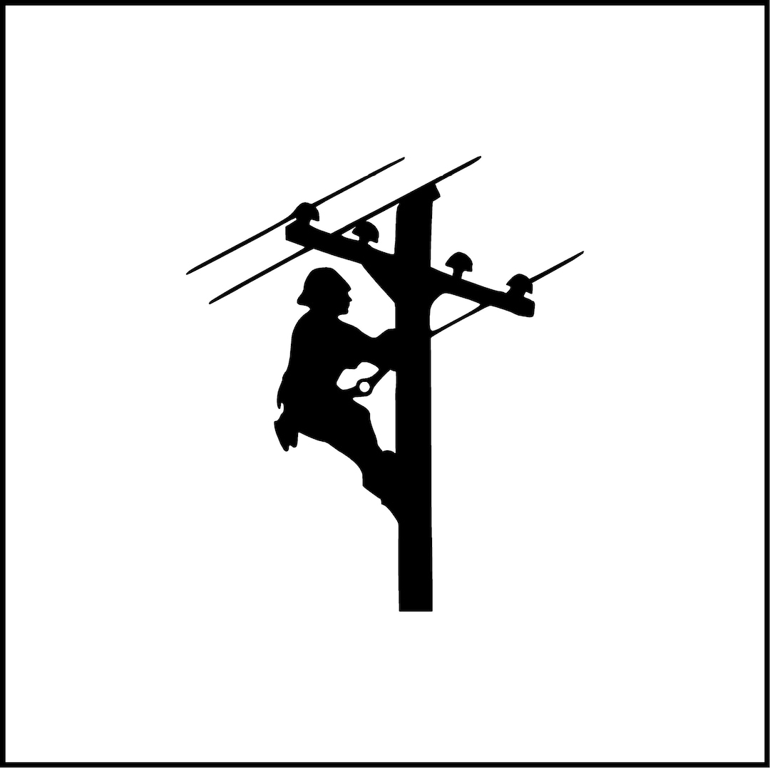Lineman Electrician Vinyl Decal - Etsy
