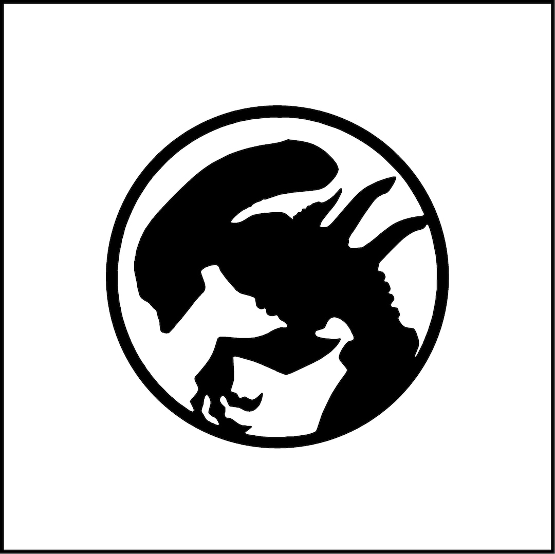 Alien Movie Symbol Silhouette #3 Vinyl Decal - Etsy