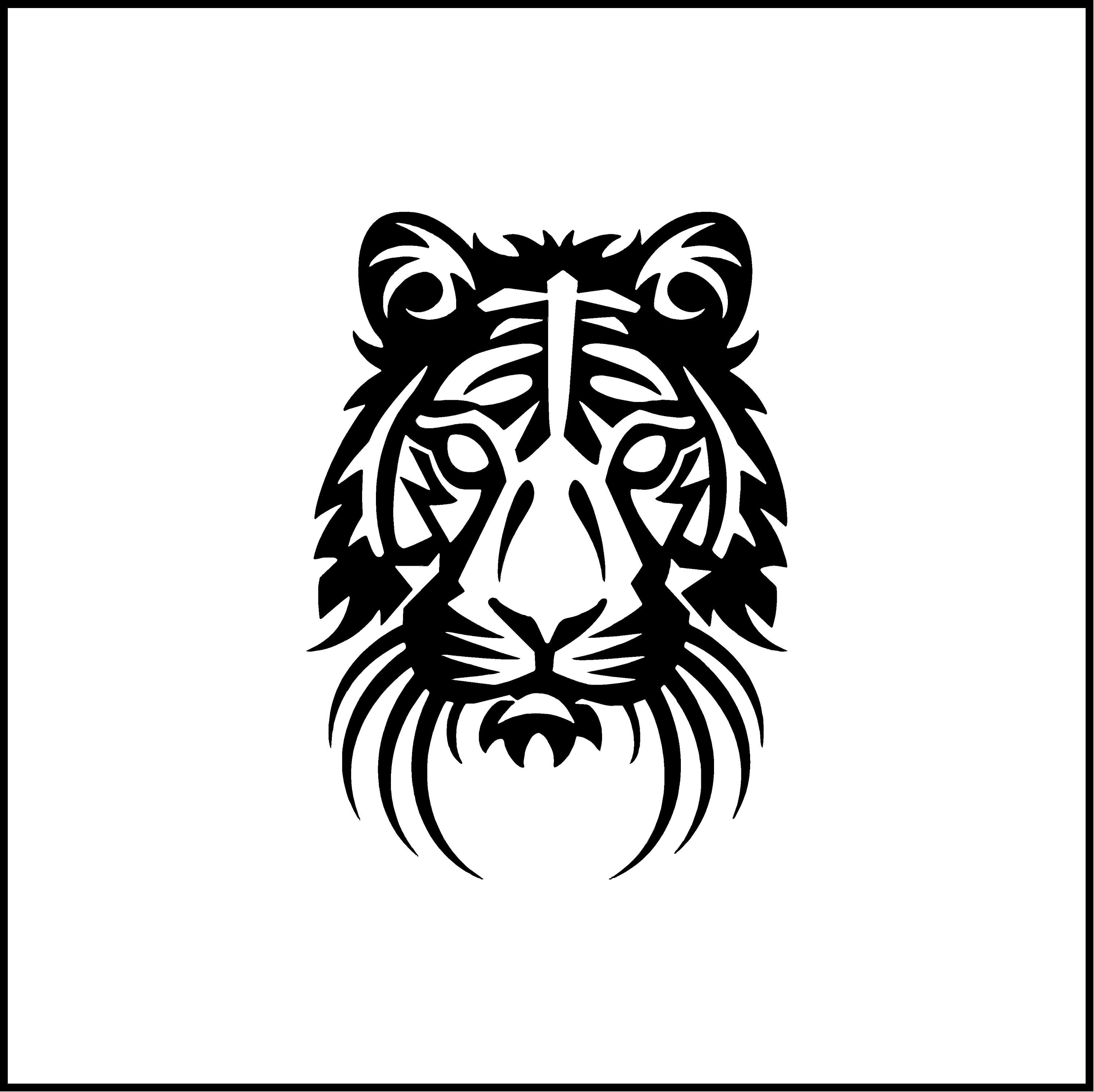 Tiger Head/face Vinyl Decal/sticker for - Etsy