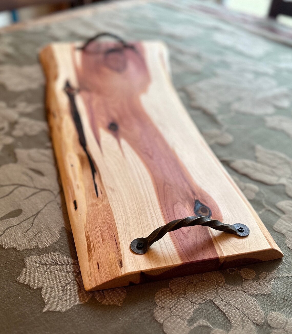 Western Red Cedar Live Edge Serving Trays - Etsy