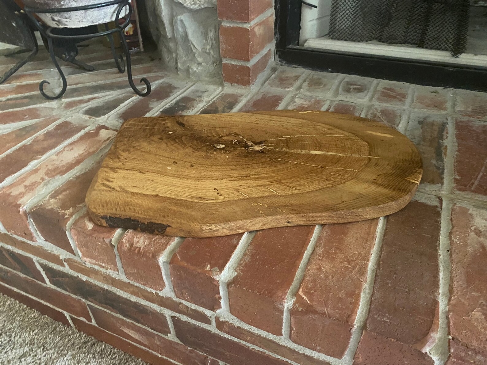 Live Edge Post Oak Slab Centerpieces - Etsy
