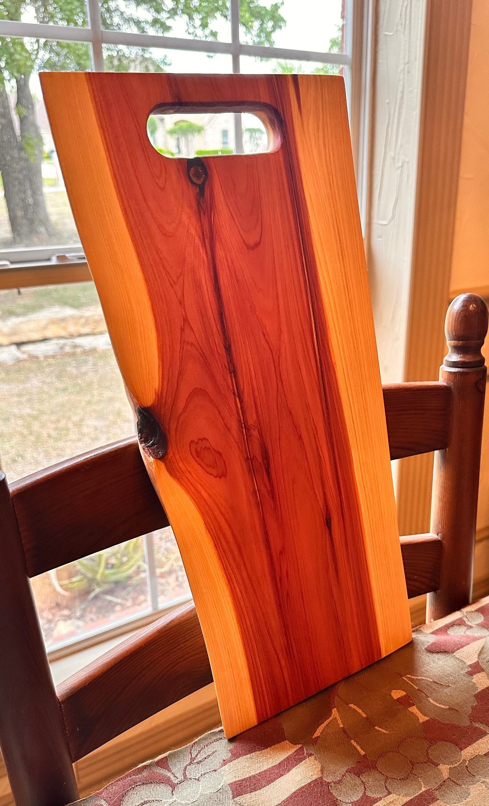 Western Red Cedar Live Edge Serving Trays - Etsy