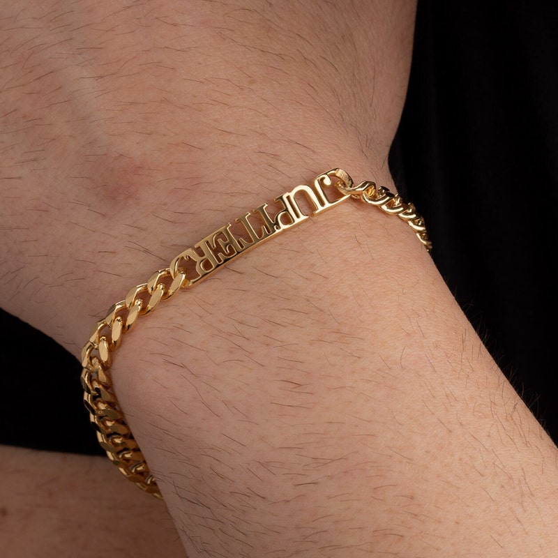 Custom Mens Bracelet - Etsy