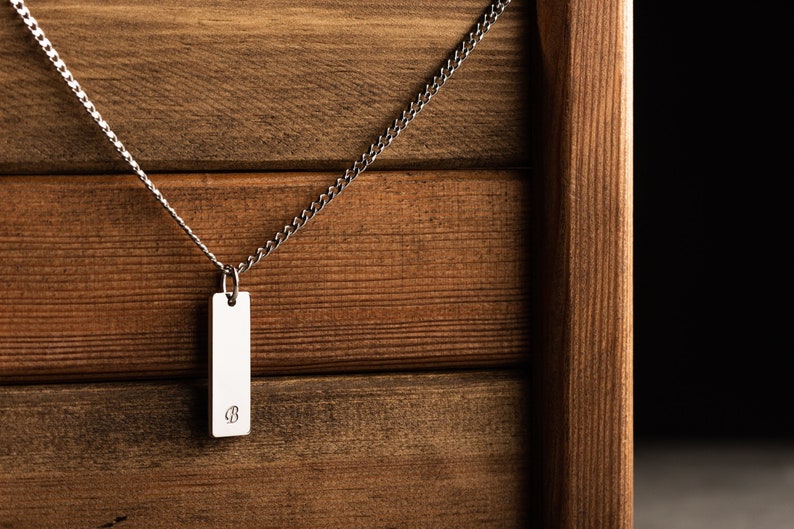 Engraved Custom Necklace for Men Customized Necklace - Etsy