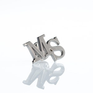 Initial Name Lapel Pin - Letters Lapel Pin - Custom Initials Lapel Pin ...