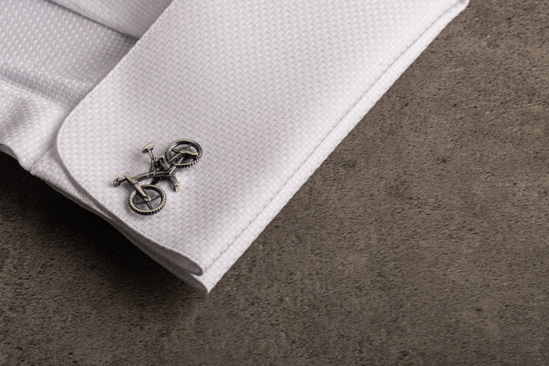 Cyclist Cufflinks - Bike Cufflink - Customized Cufflinks - Groom ...