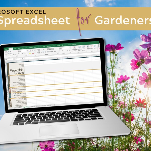 Seed Planting Chart Excel - Etsy